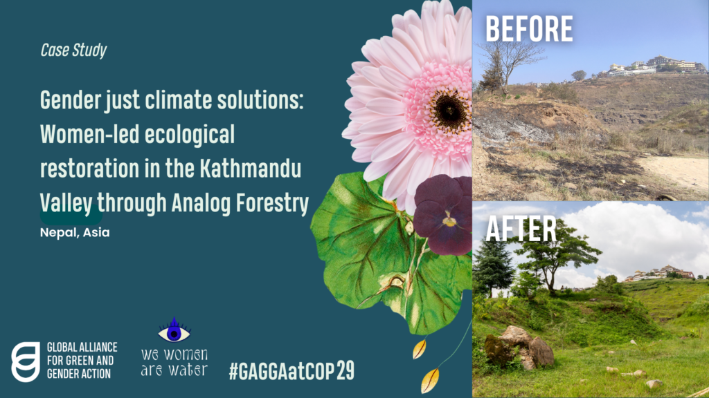 Gender just climate solution: Restoring Ecosystems Through Analog Forestry In Nepal - GAGGA ...